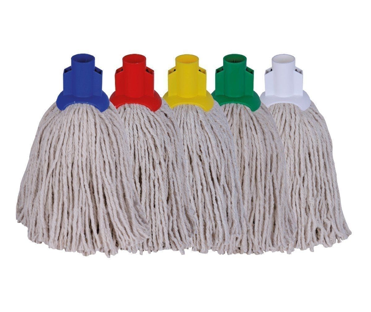 PY Yarn Socket Mops RED 16OZ - Fullis Paperware Ltd